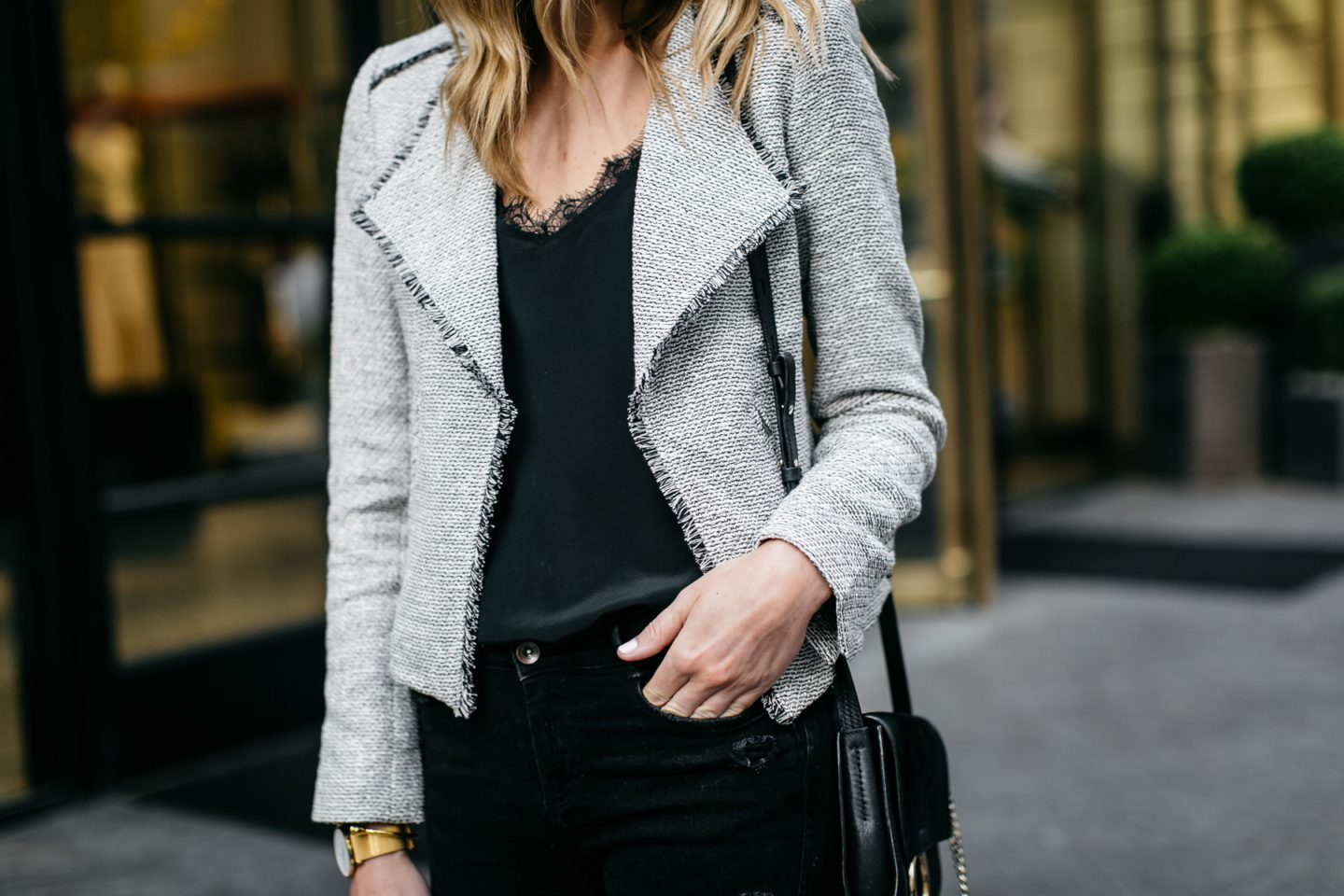 A Stylish Way To Wear A Tweed Jacket Fashion Jackson