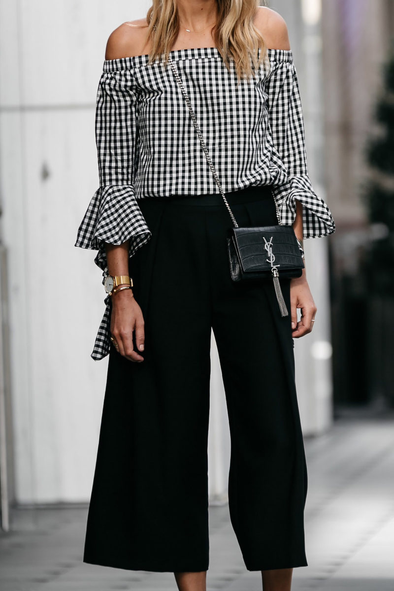 A Stylish Way To Wear A Gingham Top Fashion Jackson