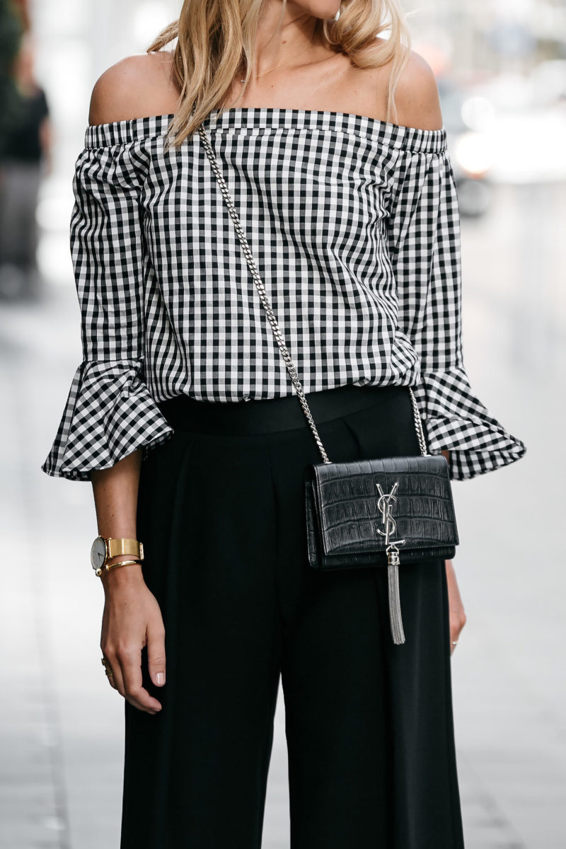 A Stylish Way To Wear A Gingham Top Fashion Jackson